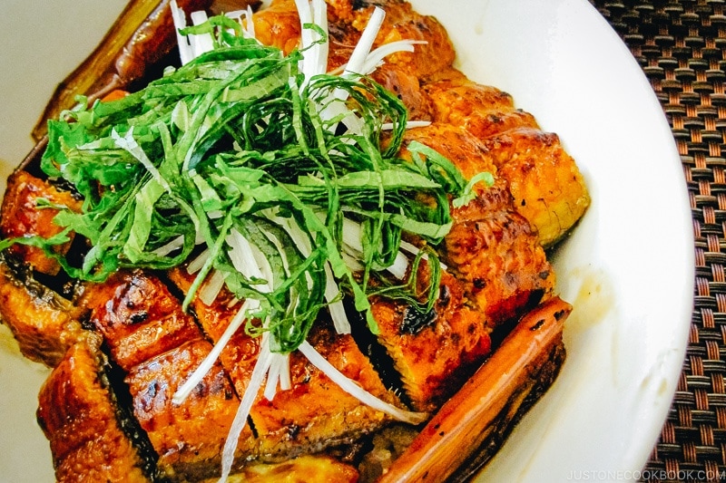 Eggplant Unagi Donburi 茄子と鰻の丼ぶり • Just One Cookbook