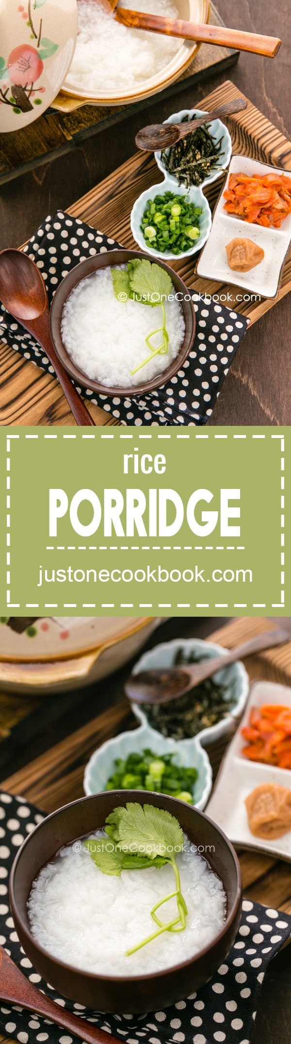 Rice Porridge Recipe (Okayu) お粥 • Just One Cookbook