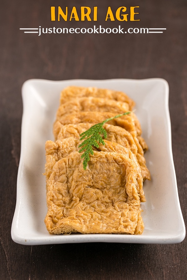Homemade Inari Age いなり揚げ • Just One Cookbook