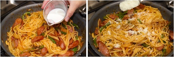 Ketchup Spaghetti スパゲッティーナポリタン • Just One Cookbook