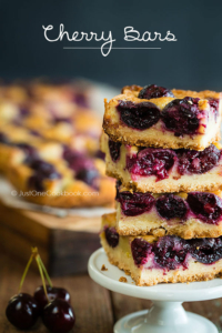 Cherry Bars • Just One Cookbook