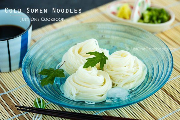 Somen Noodles • Just One Cookbook
