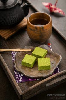Green Tea Chocolate 抹茶生チョコレート • Just One Cookbook