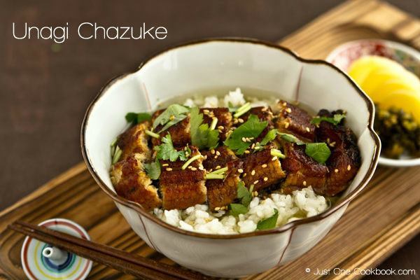 Unagi Chazuke 鰻茶漬け • Just One Cookbook