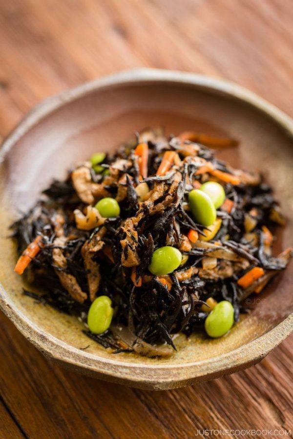 Hijiki Seaweed Salad ひじきの煮物 • Just One Cookbook