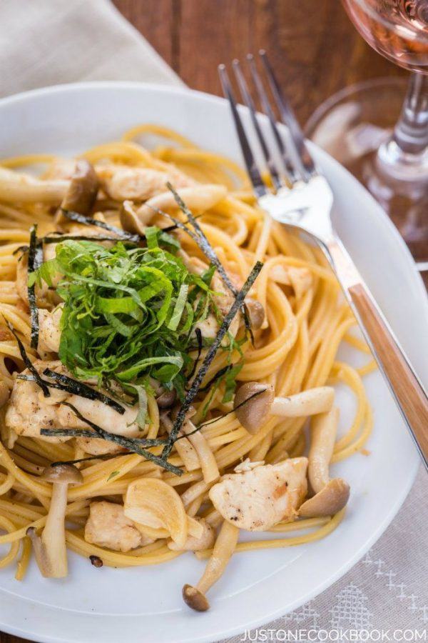 Ume Shiso Pasta 梅しそパスタ • Just One Cookbook