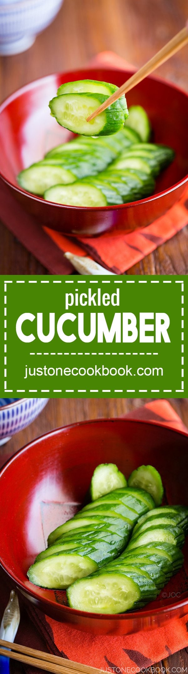 Japanese Pickled Cucumbers きゅうりの漬物 • Just One Cookbook