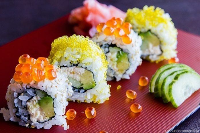 California Roll カリフォルニアロール • Just One Cookbook