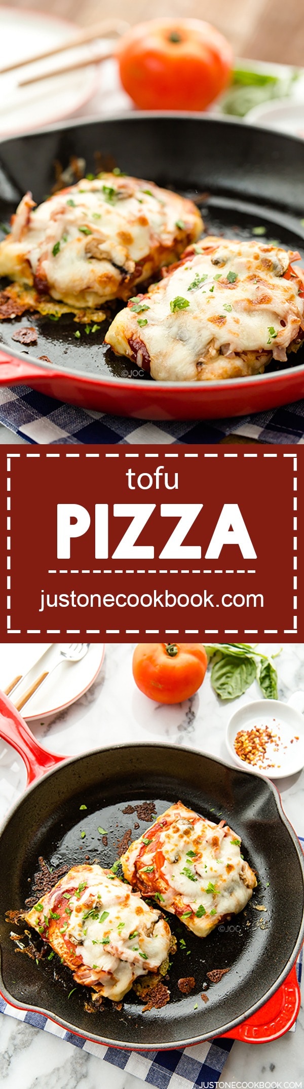 Tofu Pizza (Video) 豆腐のピザ • Just One Cookbook