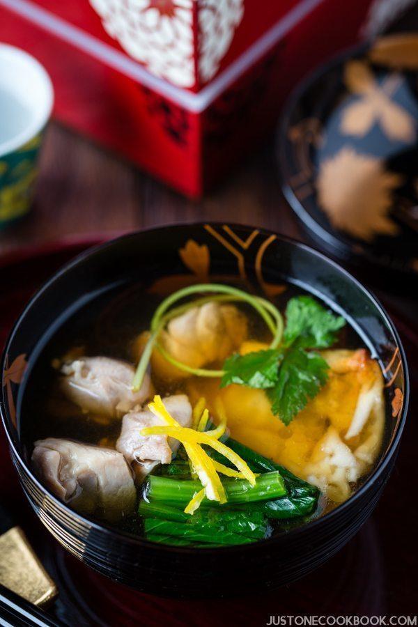 Ozoni お雑煮 - Japanese New Year Mochi Soup (Kanto Style) • Just One Cookbook