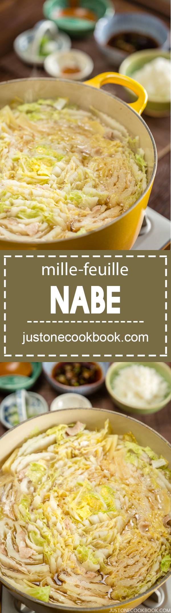 Mille-Feuille Nabe ミルフィーユ鍋 • Just One Cookbook