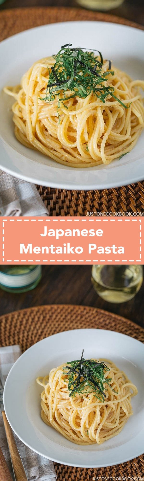 Classic Mentaiko Pasta 明太子パスタ • Just One Cookbook
