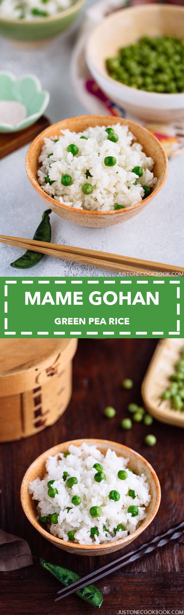 Mame Gohan (Green Pea Rice) 豆ご飯 • Just One Cookbook