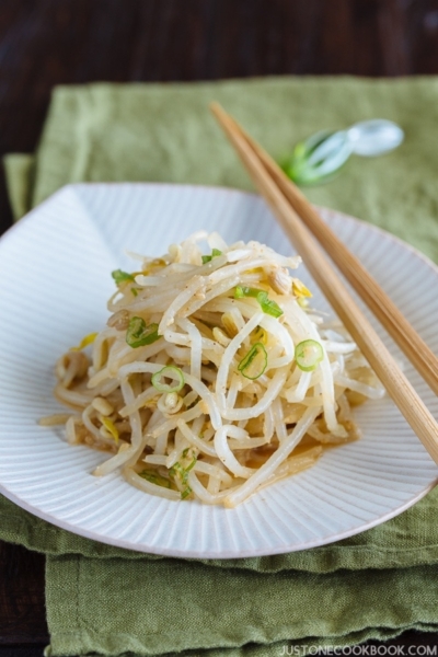 Bean Sprout Salad もやしのナムル • Just One Cookbook