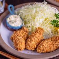 Japanese Fried Oysters (Kaki Fry) 牡蠣フライ • Just One Cookbook