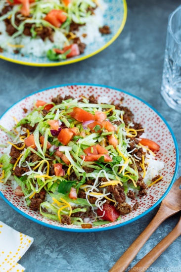 Okinawa Taco Rice タコライス • Just One Cookbook