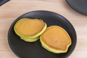 Matcha Souffle Pancakes 抹茶スフレパンケーキ • Just One Cookbook