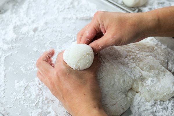 How to Make Mochi with a Stand Mixer (Homemade Mochi) お餅の作り方 • Just One ...