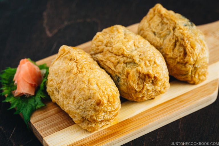Inari Age (Seasoned Fried Tofu Pouch) • Just One Cookbook