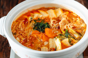 Kimchi Nabe キムチ鍋 • Just One Cookbook