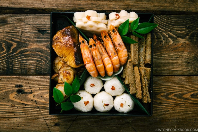 How to Pack Osechi Ryori in 3-Tier Boxes • Just One Cookbook