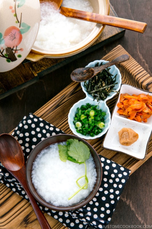 Rice Porridge Recipe (Okayu) お粥 • Just One Cookbook