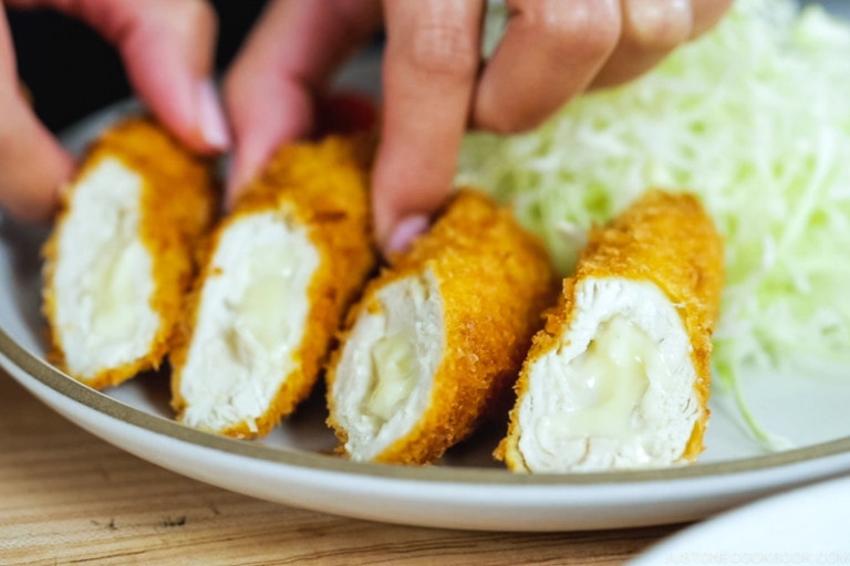 Chicken Cheese Katsu – Midnight Diner Season 2 ささみチーズカツ • Just One Cookbook