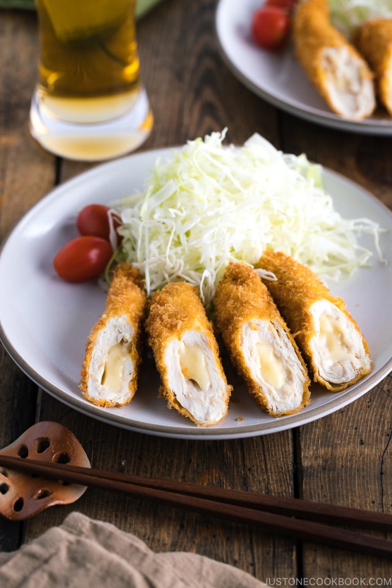 Chicken Cheese Katsu – Midnight Diner Season 2 ささみチーズカツ • Just One Cookbook