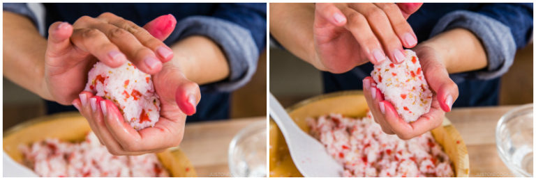 Plum Rice Ball – Midnight Diner Season 2 小梅のおにぎり • Just One Cookbook