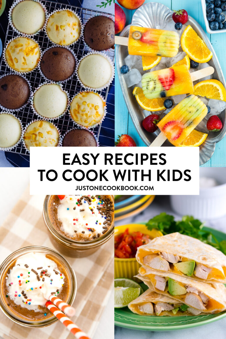 Easy Recipes to Cook with Kids + Tips for Parents • Just One Cookbook