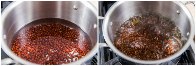 How To Make Anko (Red Bean Paste) • Just One Cookbook