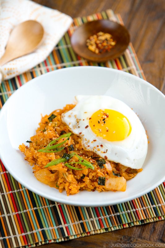 Kimchi Fried Rice • Just One Cookbook