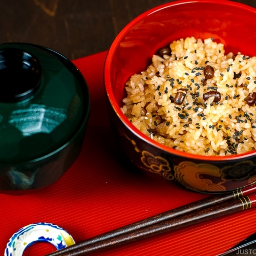Sekihan (Japanese Azuki Bean Rice) 赤飯 • Just One Cookbook