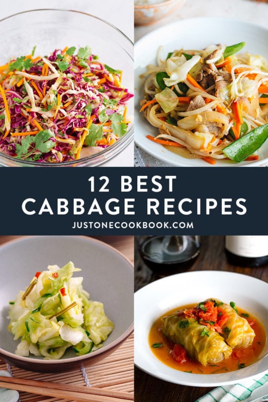 Our 12 Best Cabbage Recipes • Just One Cookbook