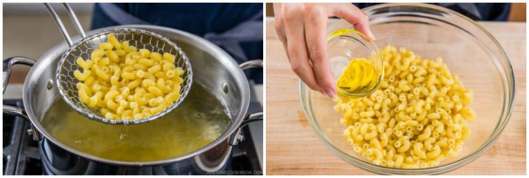 Japanese Macaroni Salad マカロニサラダ • Just One Cookbook