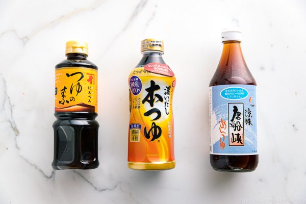 Homemade Mentsuyu (Noodle Soup Base) 麺つゆ • Just One Cookbook