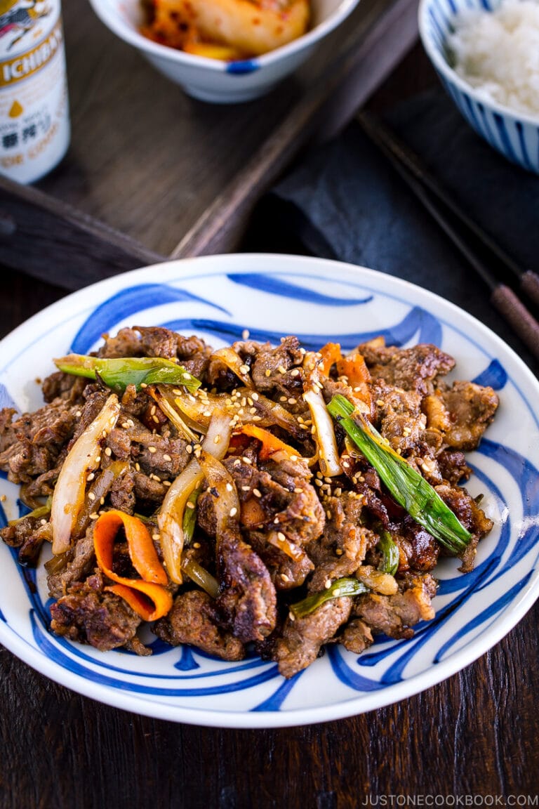 Bulgogi (Korean Grilled Beef) プルコギ • Just One Cookbook