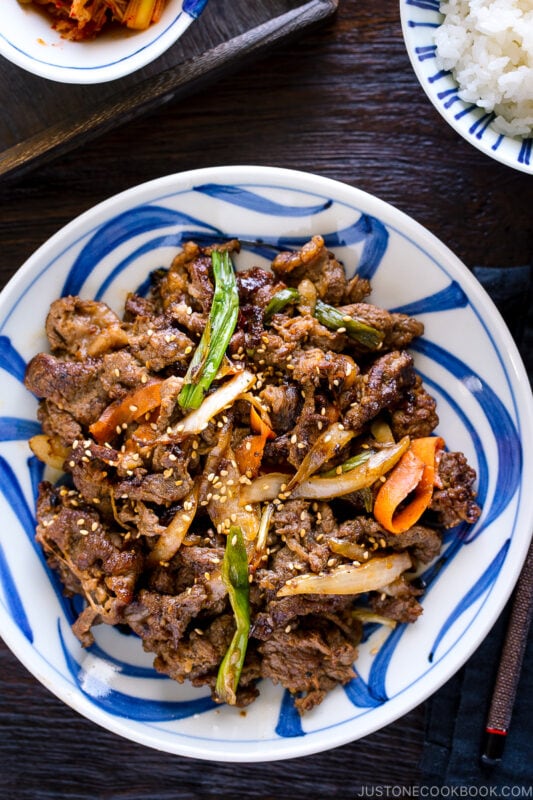 Bulgogi (Korean Grilled Beef) プルコギ • Just One Cookbook