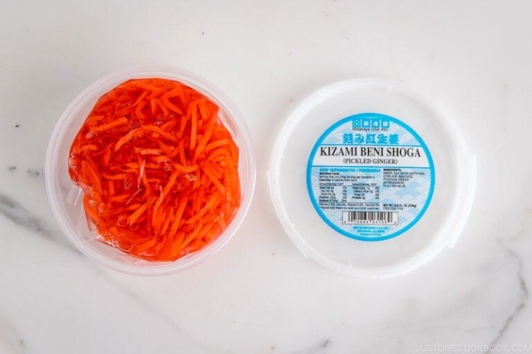 Red Pickled Ginger (Beni Shoga) • Just One Cookbook