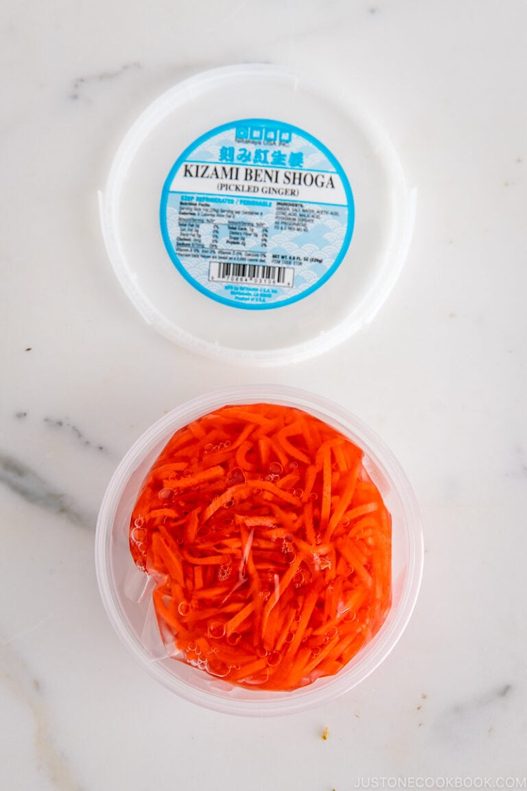 Red Pickled Ginger (Beni Shoga) • Just One Cookbook