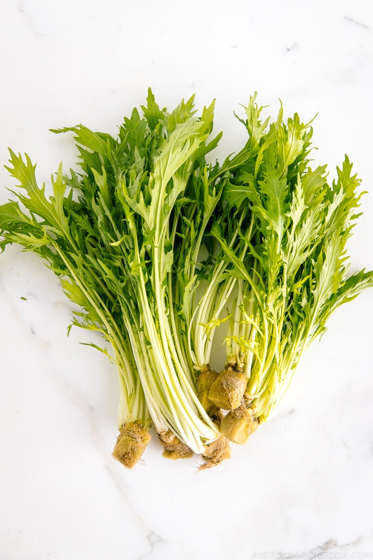 Mizuna • Just One Cookbook