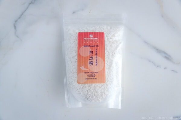 Shiratamako (Sweet Rice Flour) • Just One Cookbook
