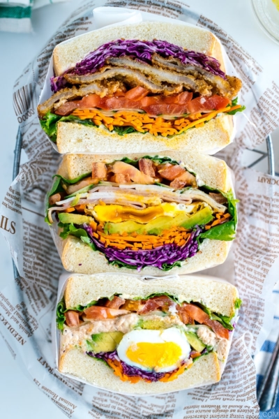 Japanese Sandwich - Mixed Sando ミックスサンド • Just One Cookbook
