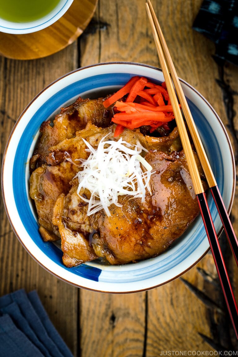 Butadon (Pork Donburi) 豚丼 • Just One Cookbook