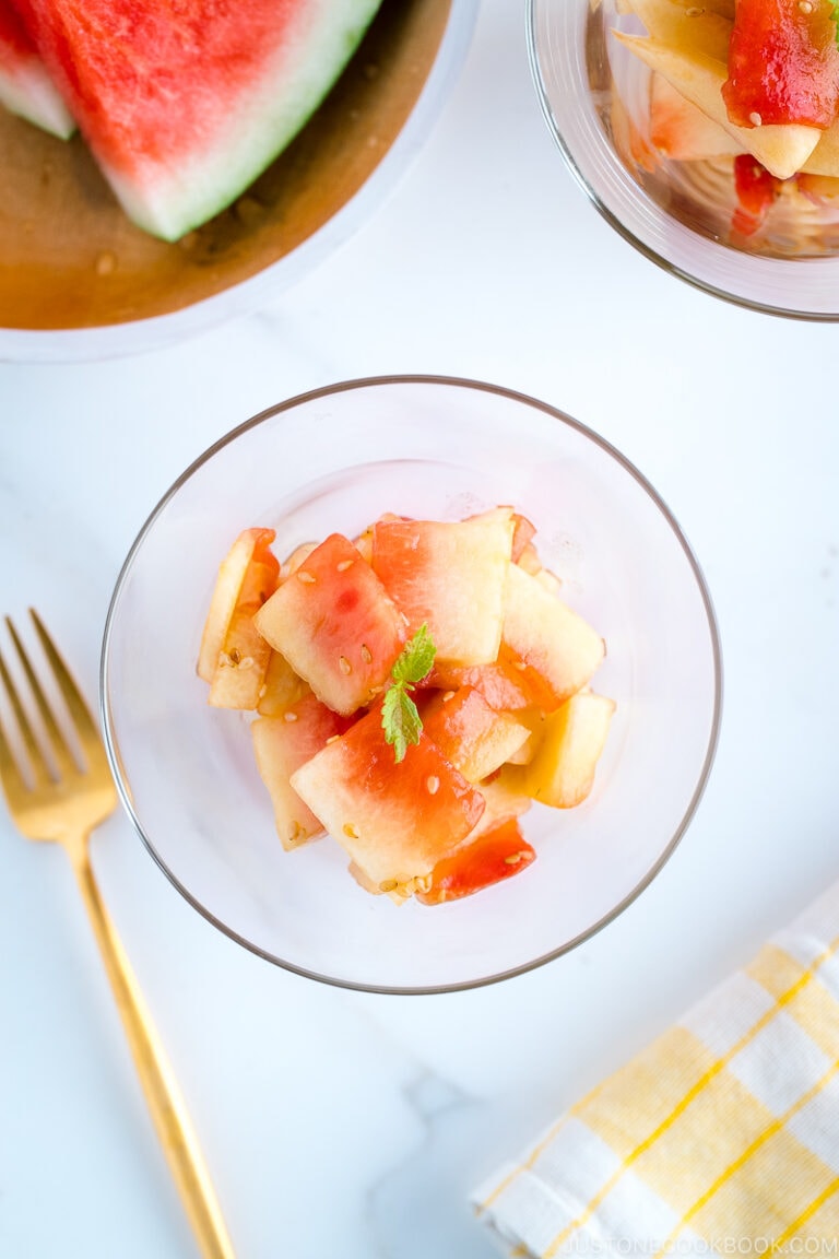 Pickled Watermelon Rind スイカの漬物 • Just One Cookbook