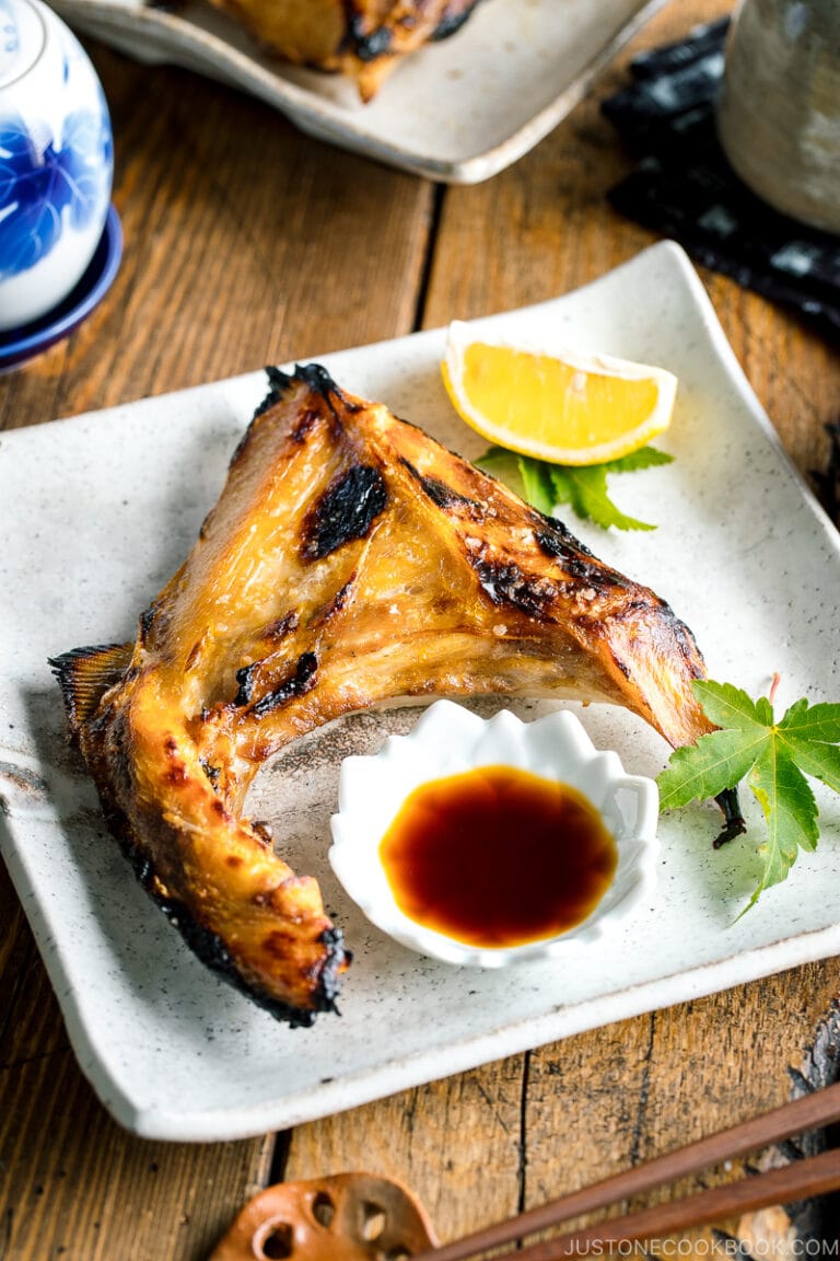Hamachi Kama (Grilled Yellowtail Collar) カマ塩焼き • Just One Cookbook