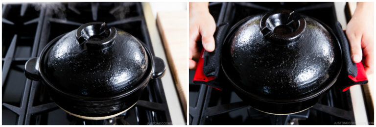 How To Cook Rice in a Donabe 土鍋ご飯の炊き方 • Just One Cookbook