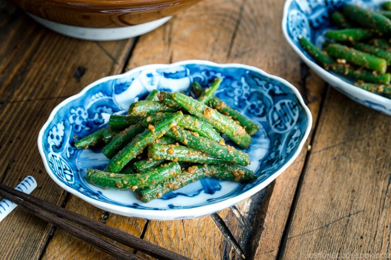 Green Bean Gomaae (Sesame Dressing) インゲンの胡麻和え • Just One Cookbook