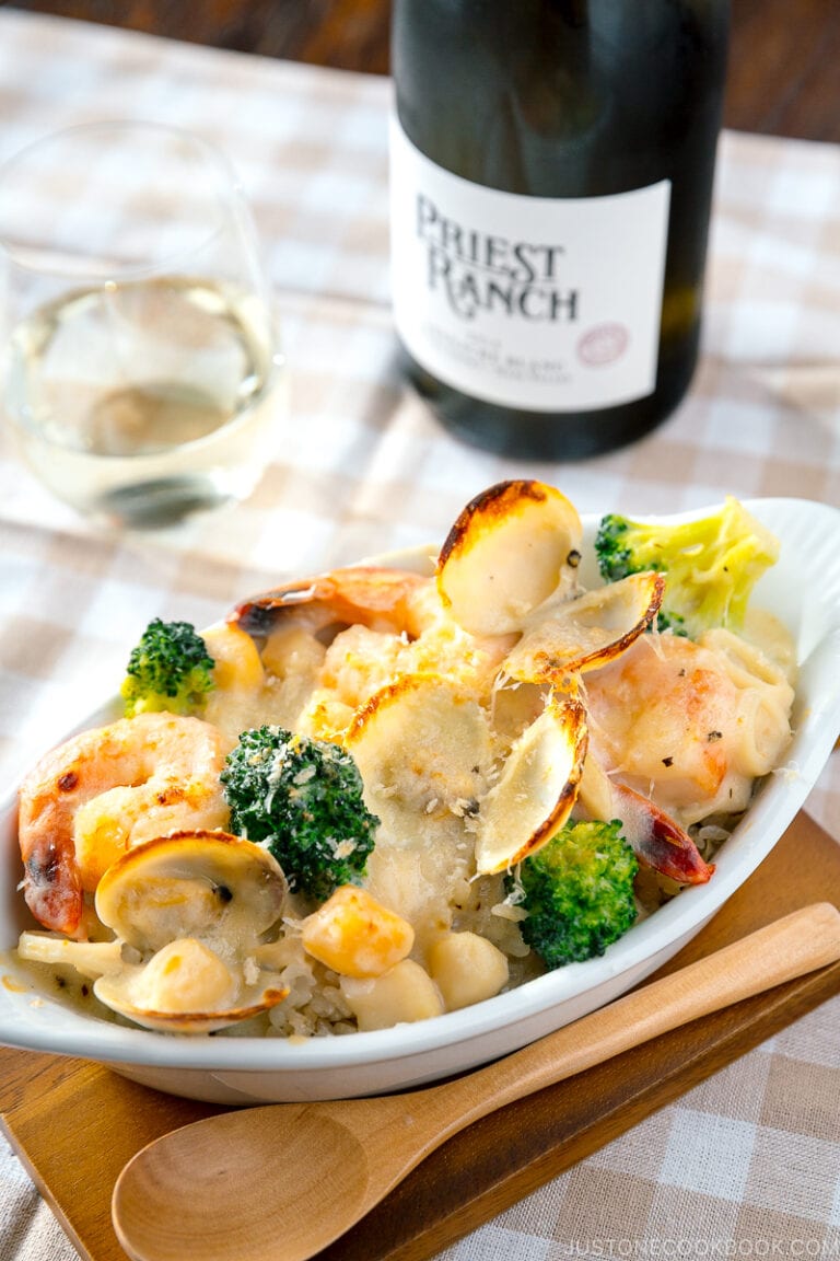 Seafood Doria (Rice Gratin) シーフードドリア • Just One Cookbook