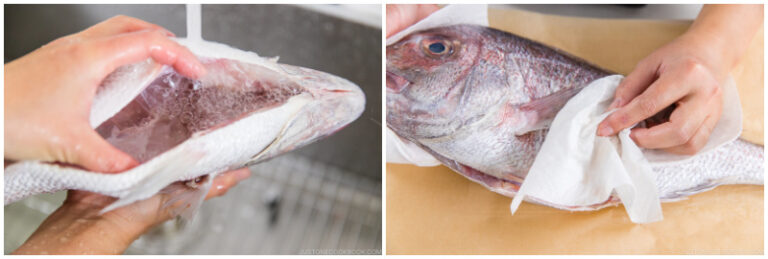 Japanese Baked Sea Bream 鯛の姿焼き • Just One Cookbook